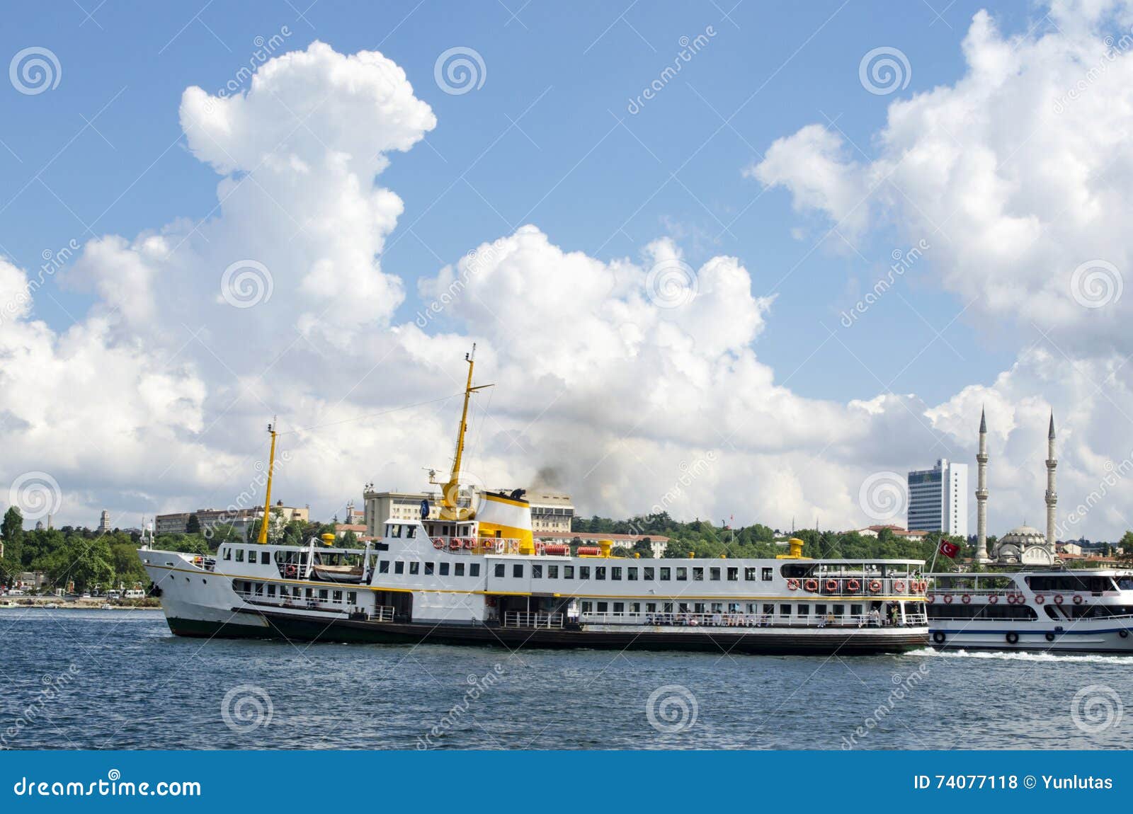 Called Vapur in Turkish, Istanbul Ferries Editorial Stock Photo - Image ...