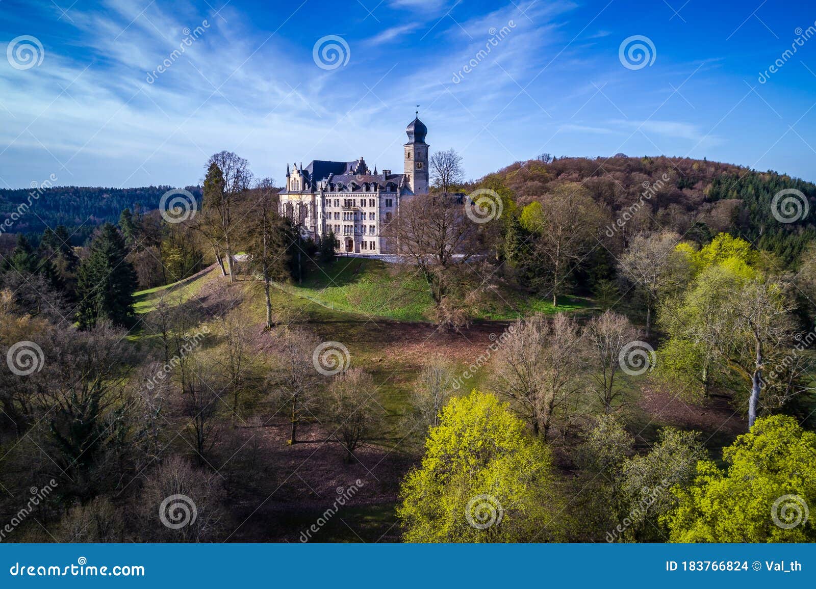 The Callenberg Palace stock photo. Image of callenberg - 183766824