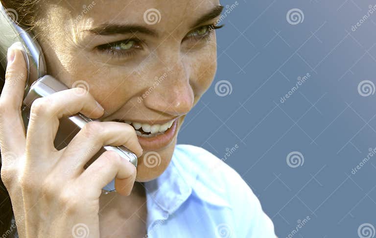 Caller id stock image. Image of brown, parent, phones, loving - 12019