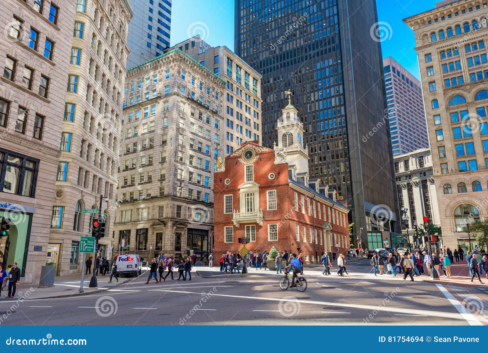 Calles de Boston imagen de archivo editorial. Imagen de subidas - 81754694