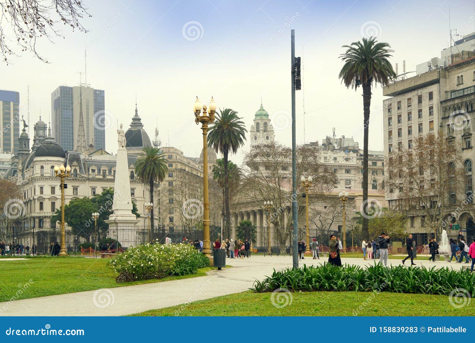 Calles De Buenos Aires, Argentina Foto de archivo editorial - Imagen de ...