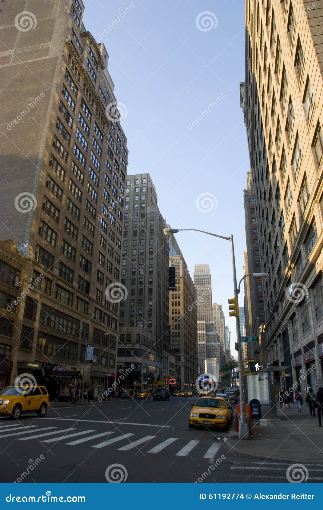 Calles De New York City, Manhattan Imagen de archivo editorial - Imagen ...