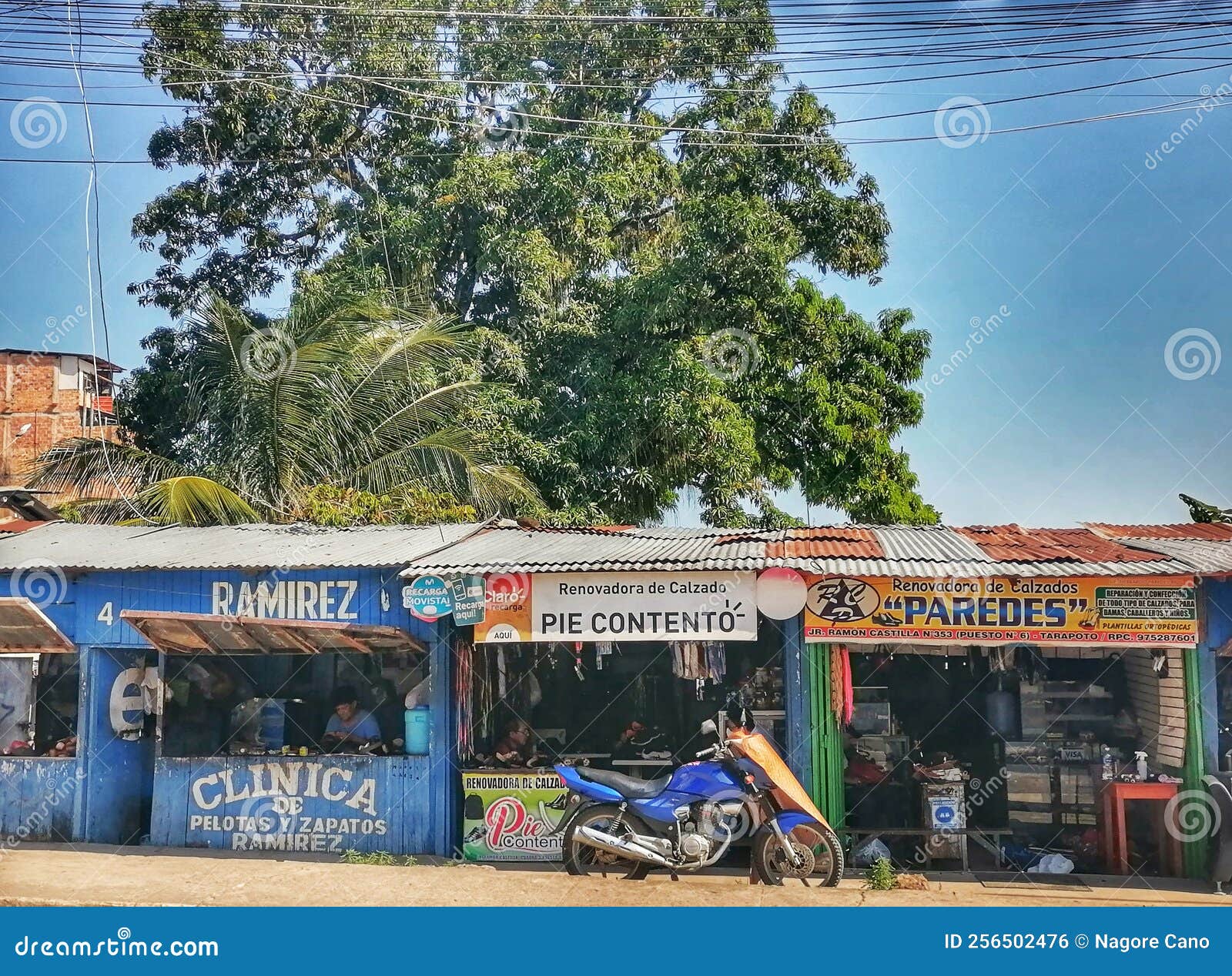 Calles De Tarapoto San Martin Peru. Foto editorial - Imagen de turismo ...