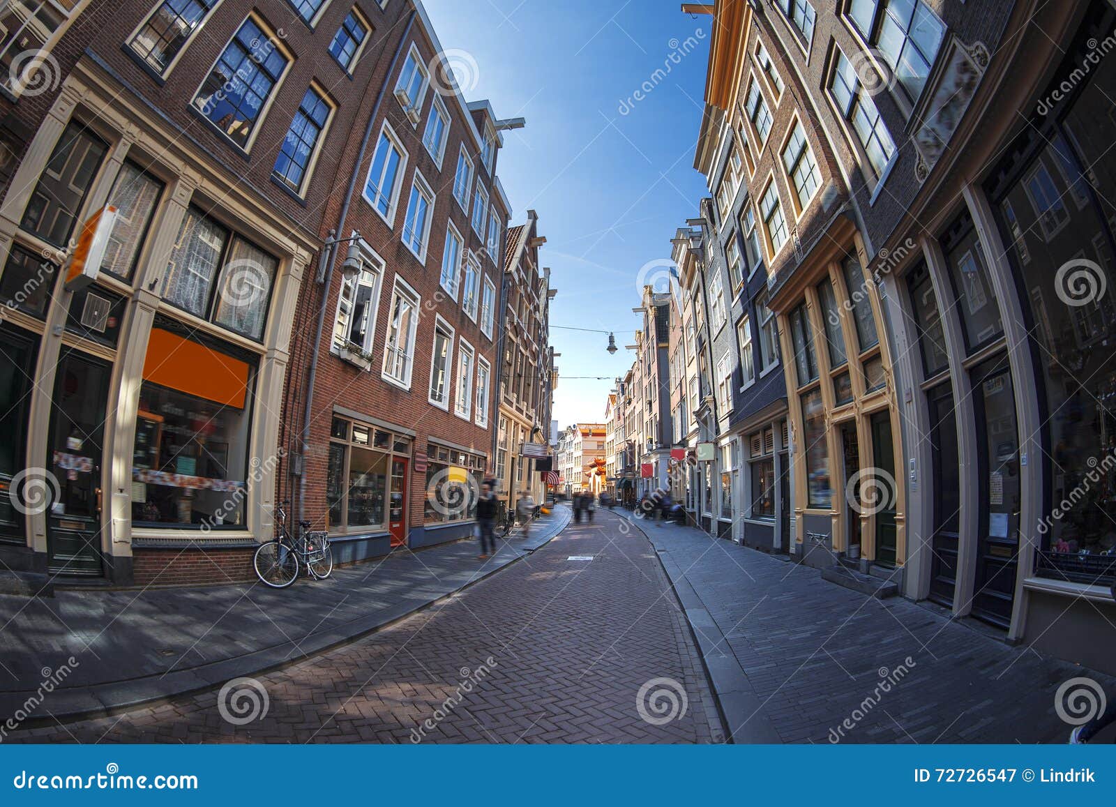 Calles De Una Ciudad Europea De Amsterdam Imagen de archivo - Imagen de ...