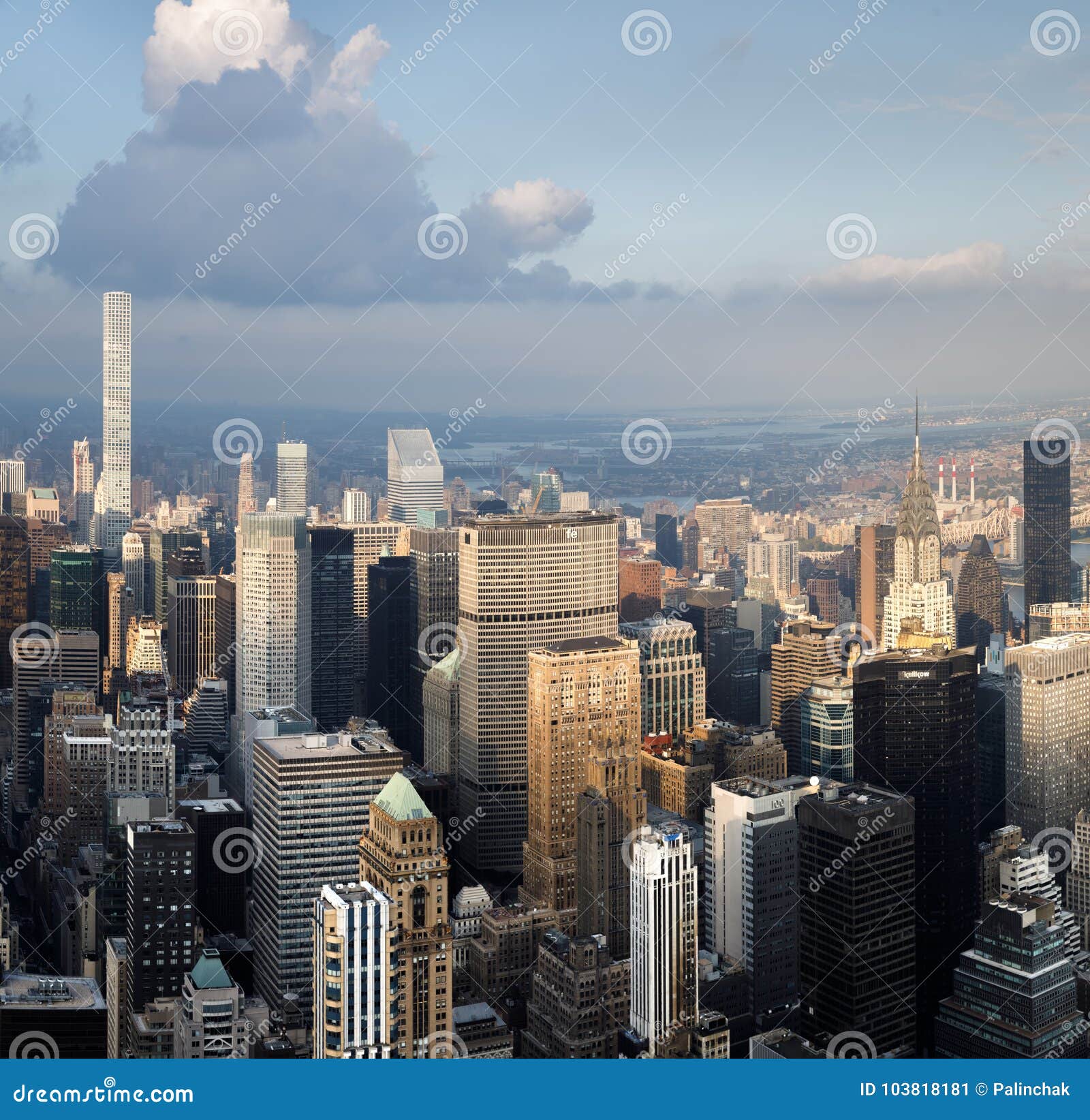 Calles Y Tejados De Manhattan Foto editorial - Imagen de tarde, escena ...