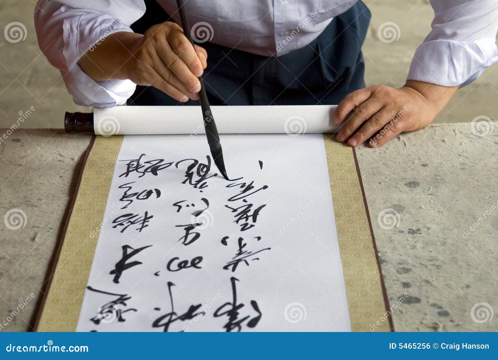 The Calligrapher stock photo. Image of skilled, worker - 5465256