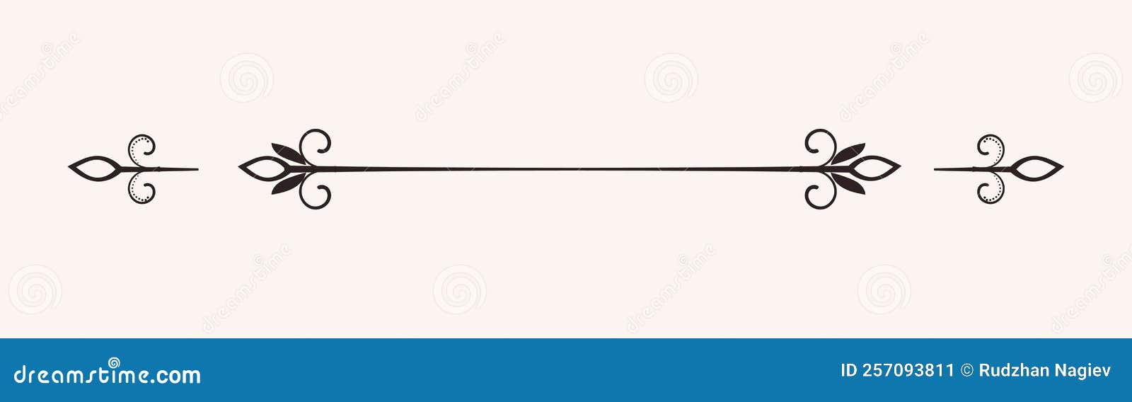 Calligraphic black frame stock vector. Illustration of cartouche ...