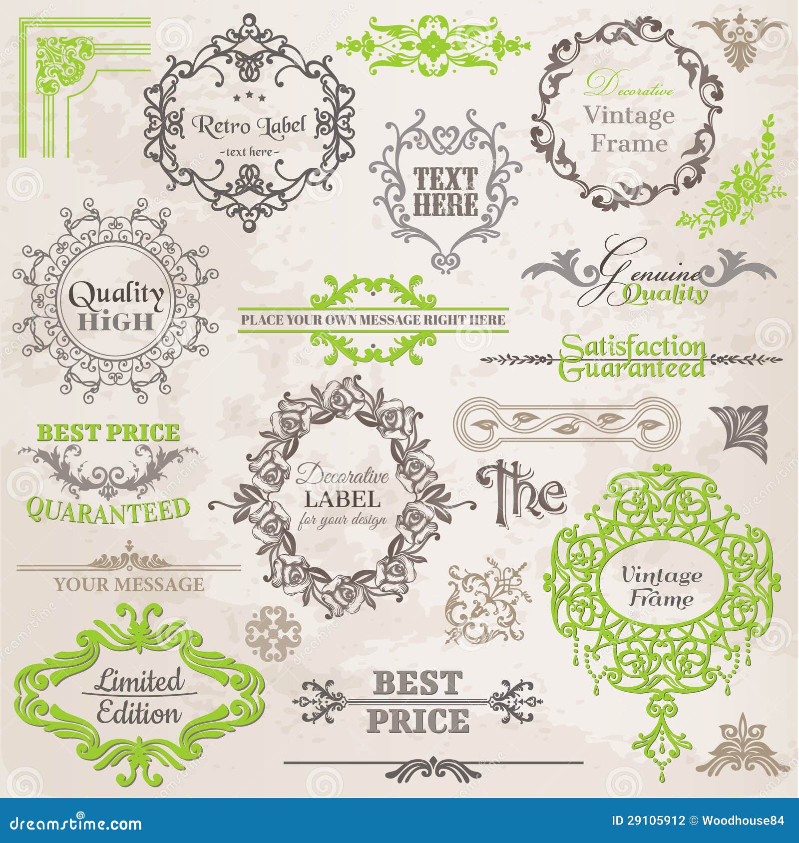 Calligraphic Design Elements Stock Vector - Illustration of premium ...