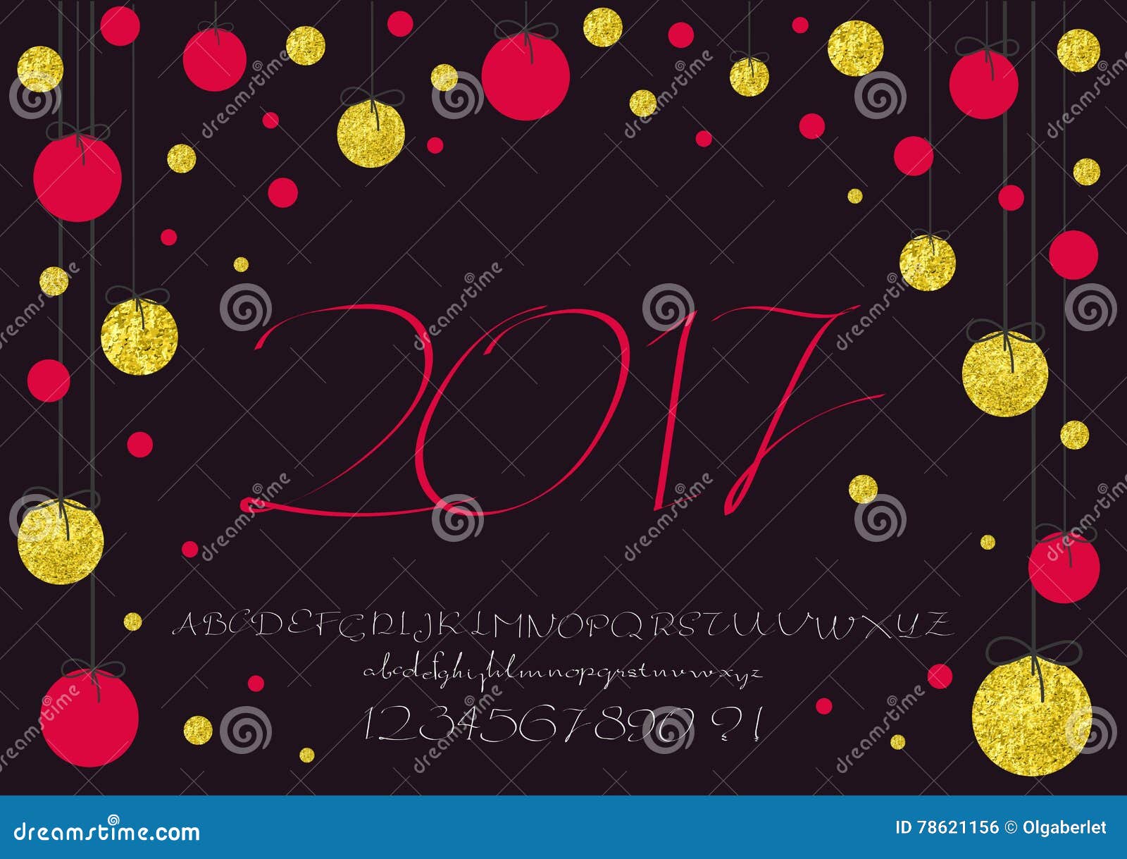 2017 Calligraphic Vector Script Font. Image Of Handwritten, Brush ...