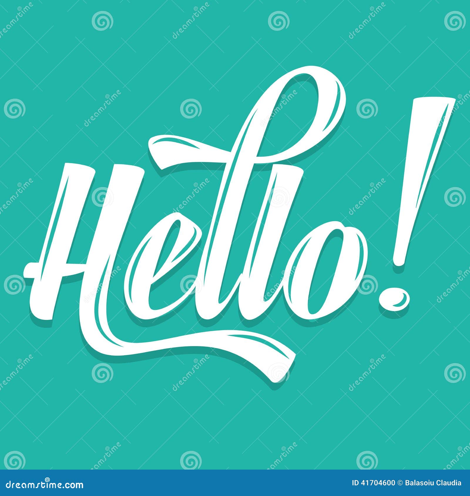 Calligraphic Writing stock vector. Illustration of elegant - 41704600