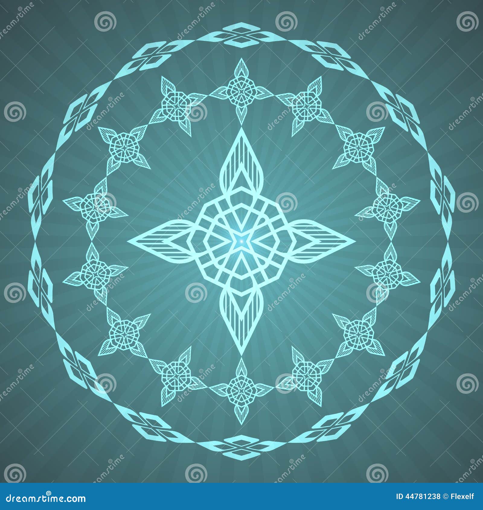 Calligraphical circle stock vector. Illustration of calligraphical ...