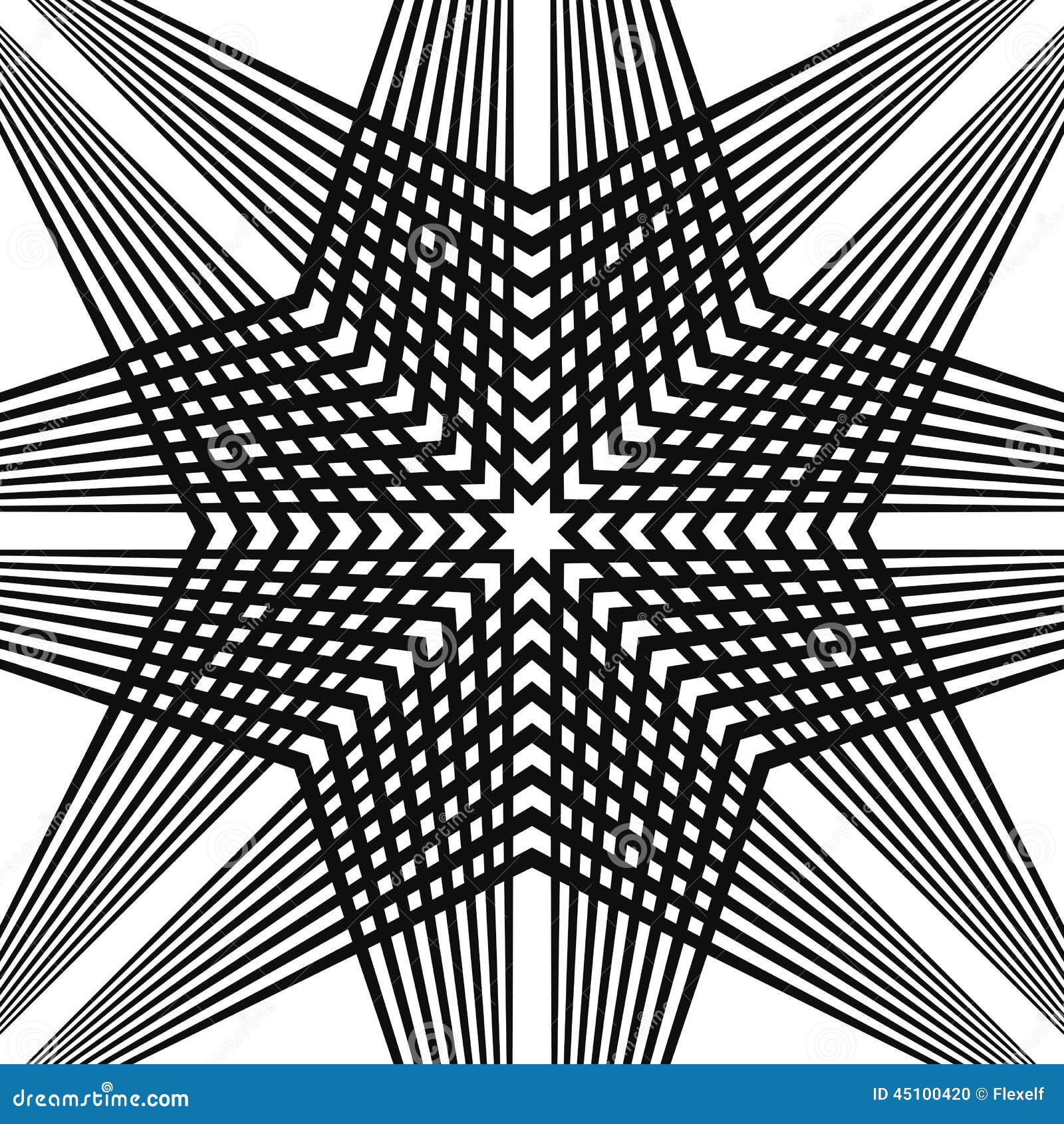 Calligraphical star stock vector. Illustration of backgrounds - 45100420