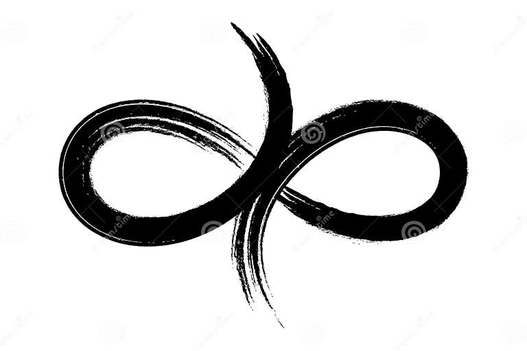 Calligraphic Eternity Symbol, Lying Eight, Infinity Loop or Lucky ...