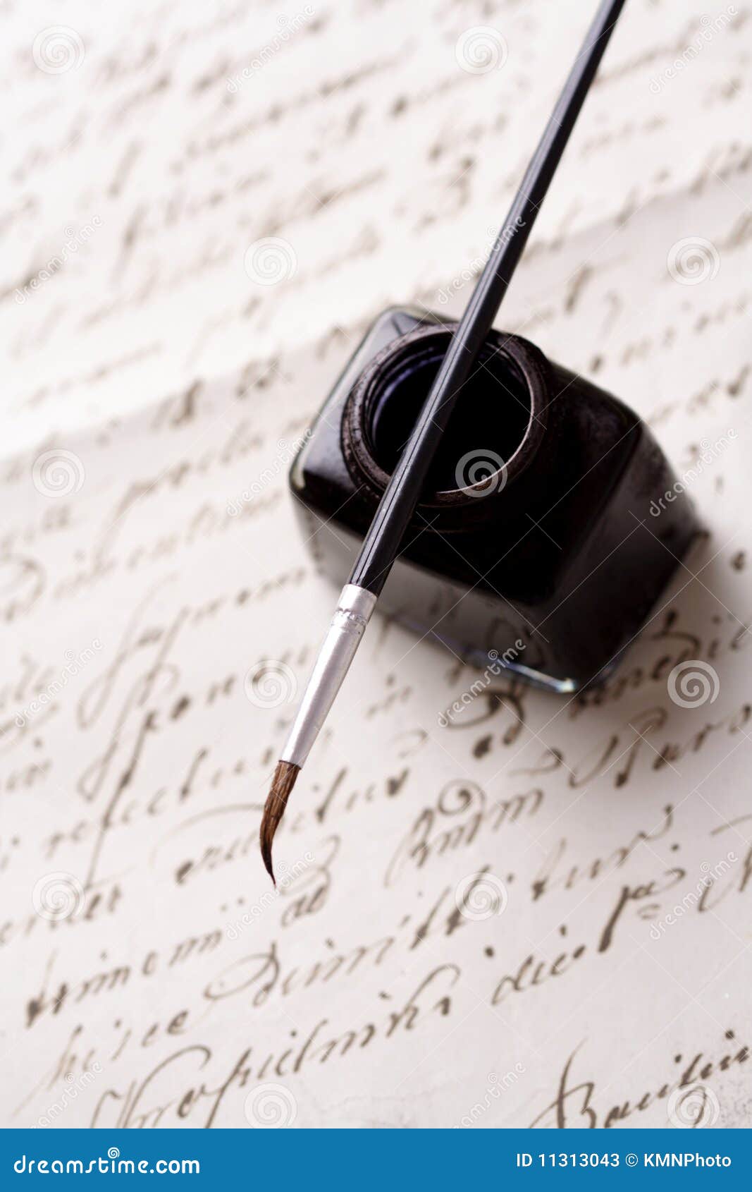 Calligraphy stock image. Image of fashioned, text, manuscript - 11313043