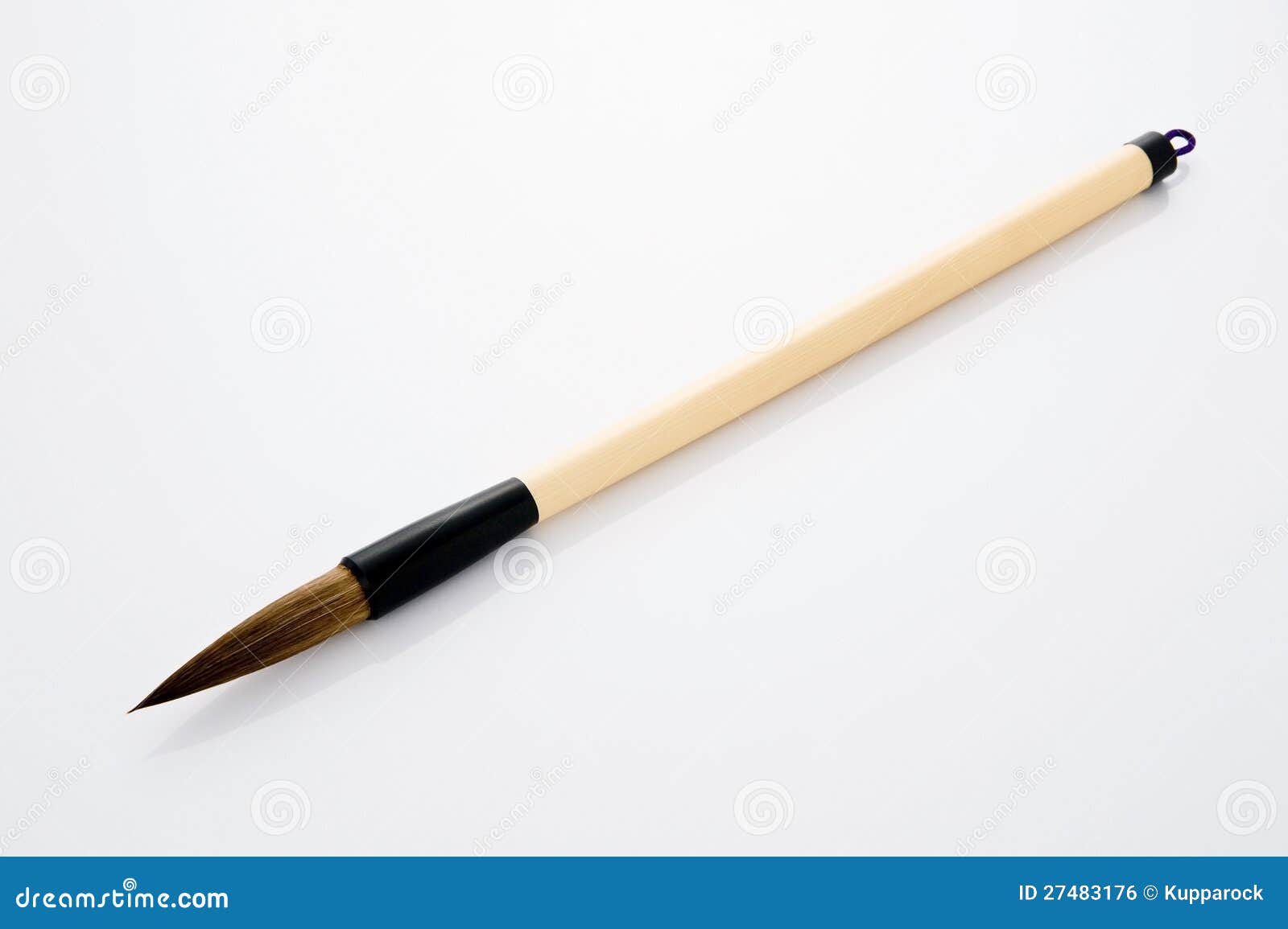 Calligraphy brush stock photo. Image of traditional, japanese - 27483176