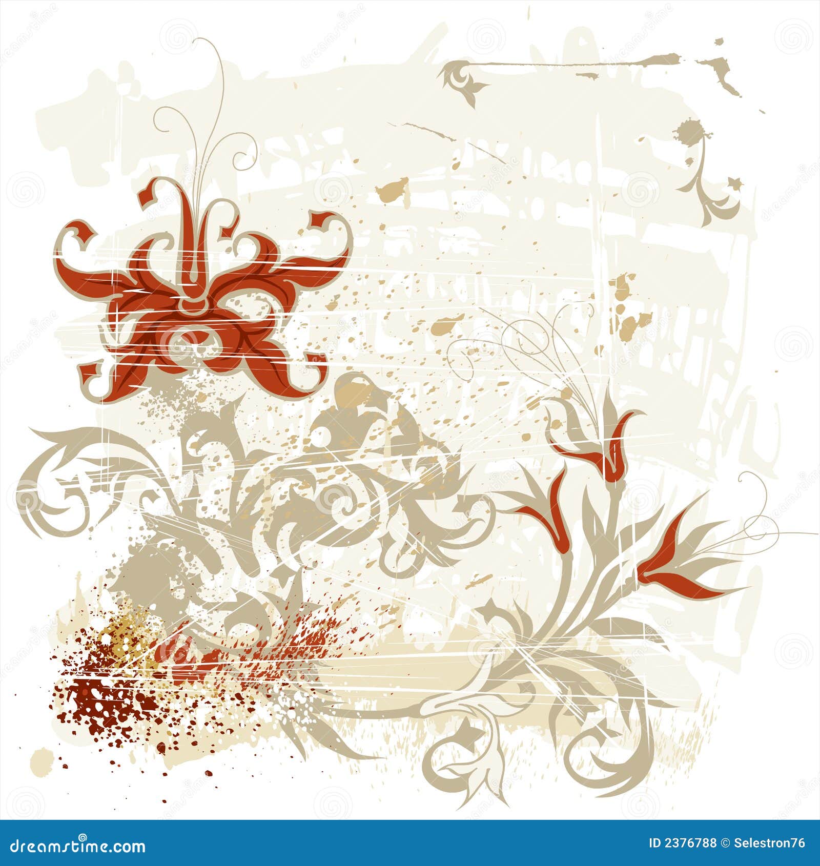 Calligraphy Grunge Background Stock Vector - Illustration of colour ...