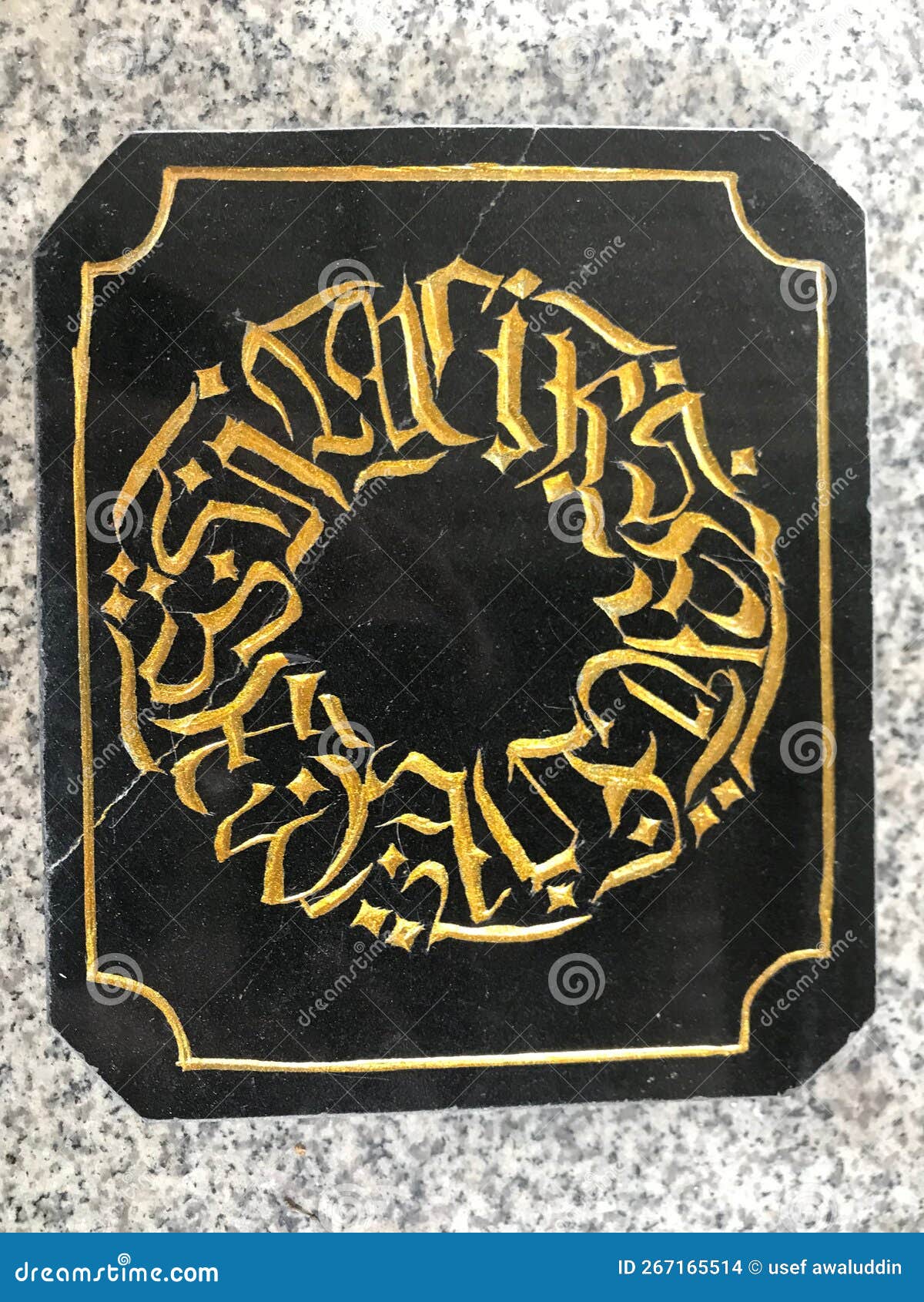 Calligraphy stock photo. Image of calligraphy, grafitiy - 267165514