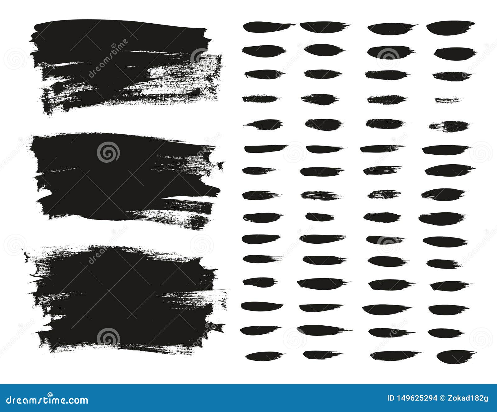 Calligraphy Paint Thin Brush Lines & Background High Detail Abstract ...