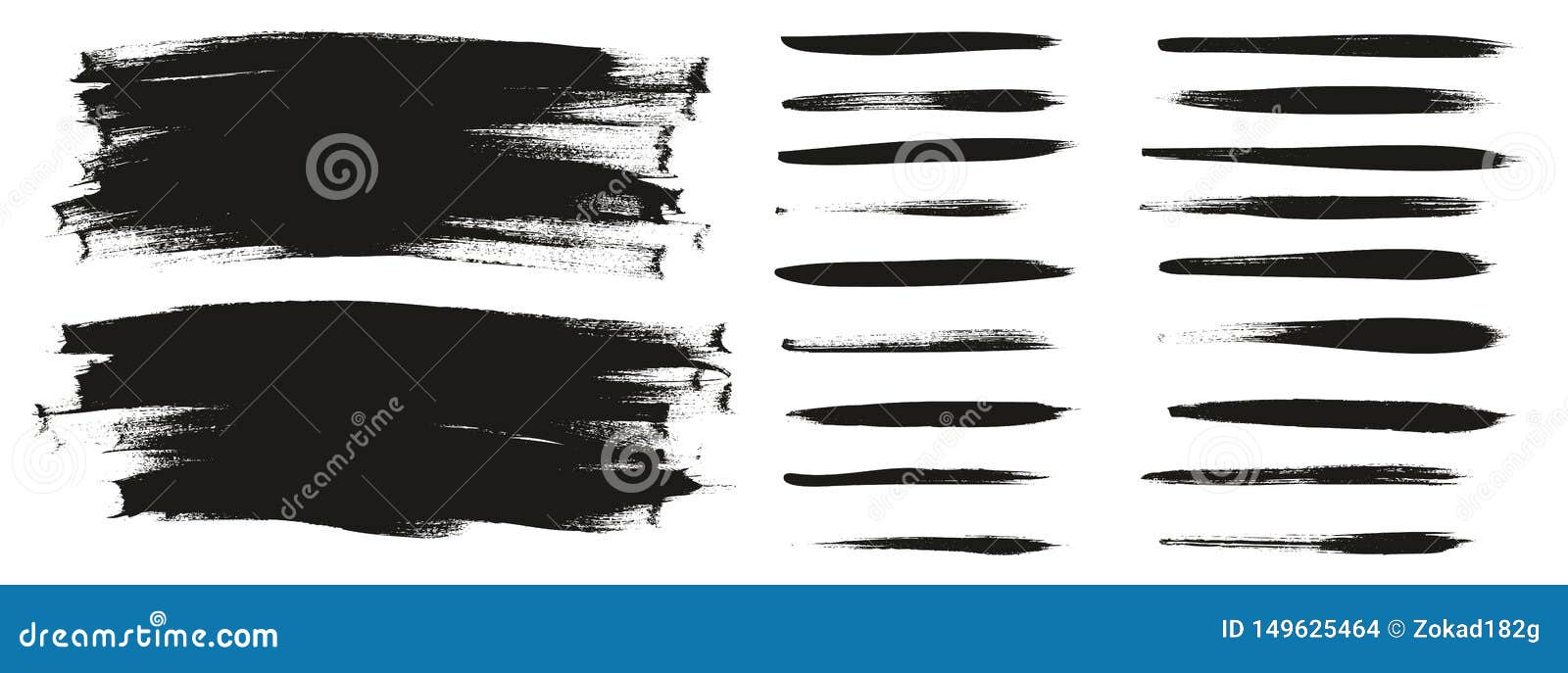 Calligraphy Paint Thin Brush Lines & Background High Detail Abstract ...