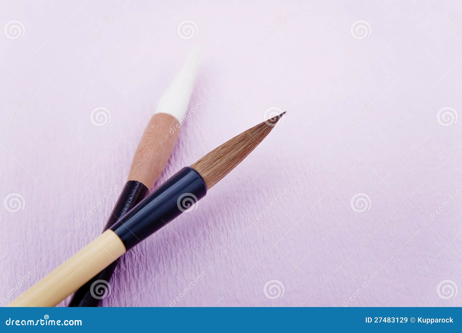 Calligraphy tools stock image. Image of asian, antique - 27483129