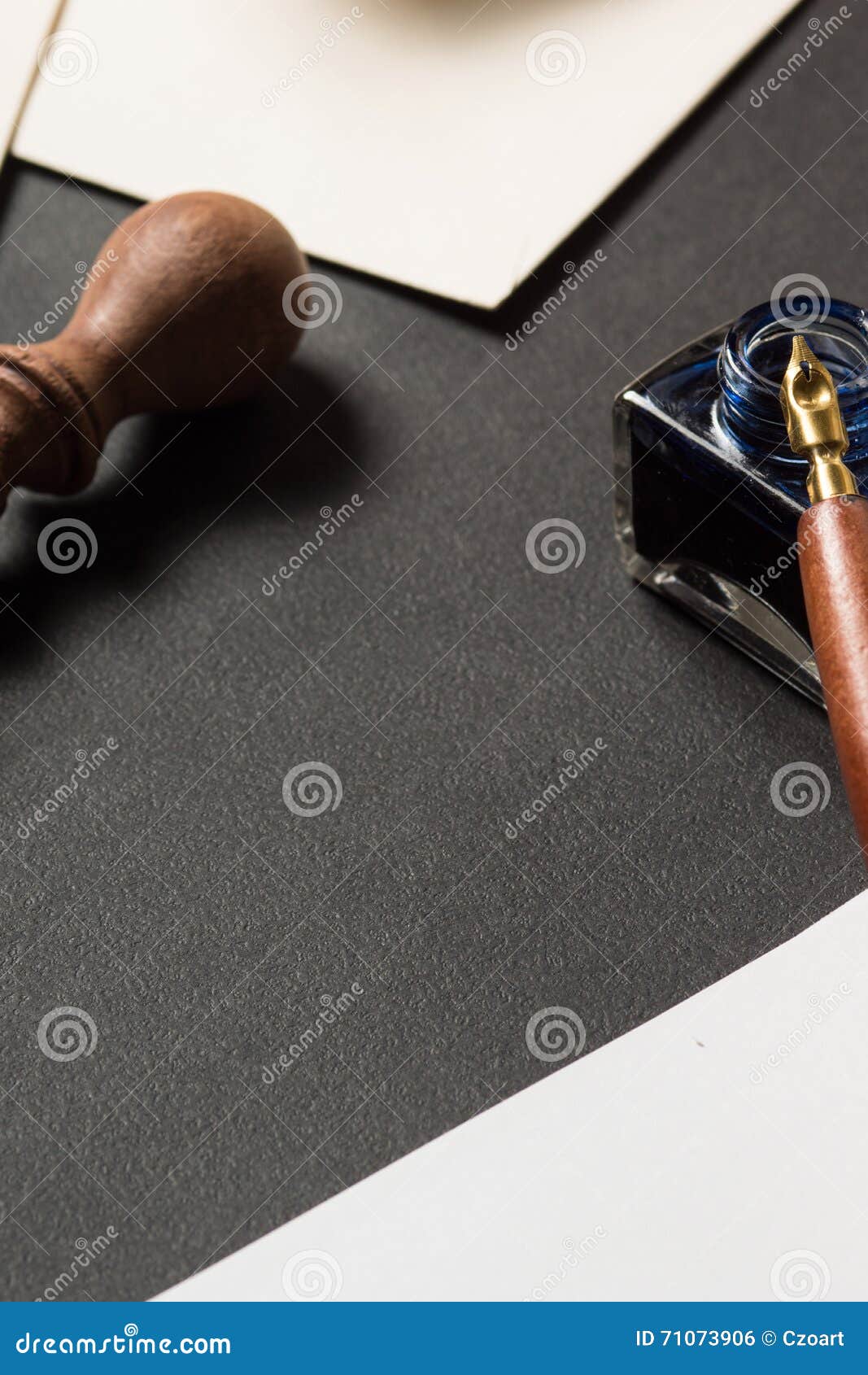 Calligraphy utensils. stock photo. Image of creative - 71073906