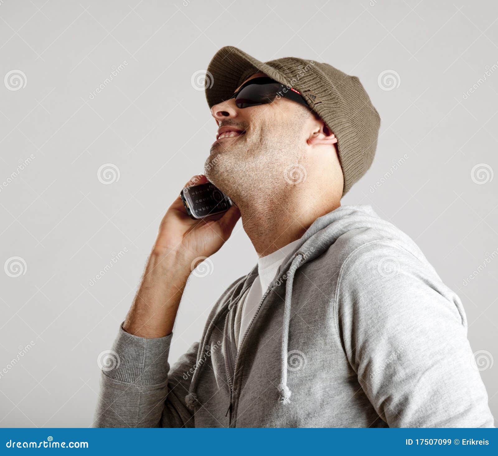 Calling stock image. Image of young, holding, portrait - 17507099