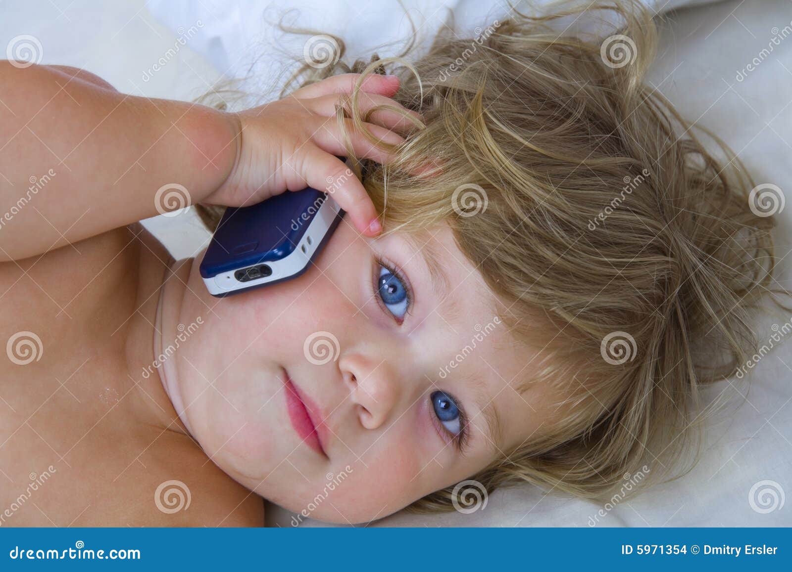 Calling stock photo. Image of innocence, child, expression - 5971354