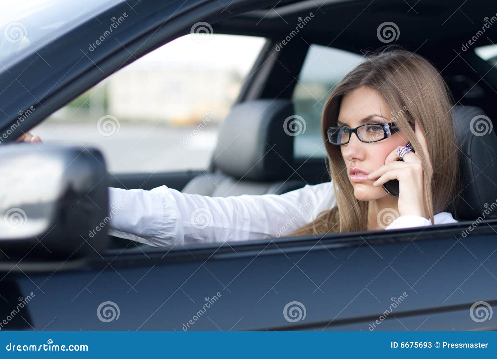 Calling stock image. Image of businesspeople, confident - 6675693