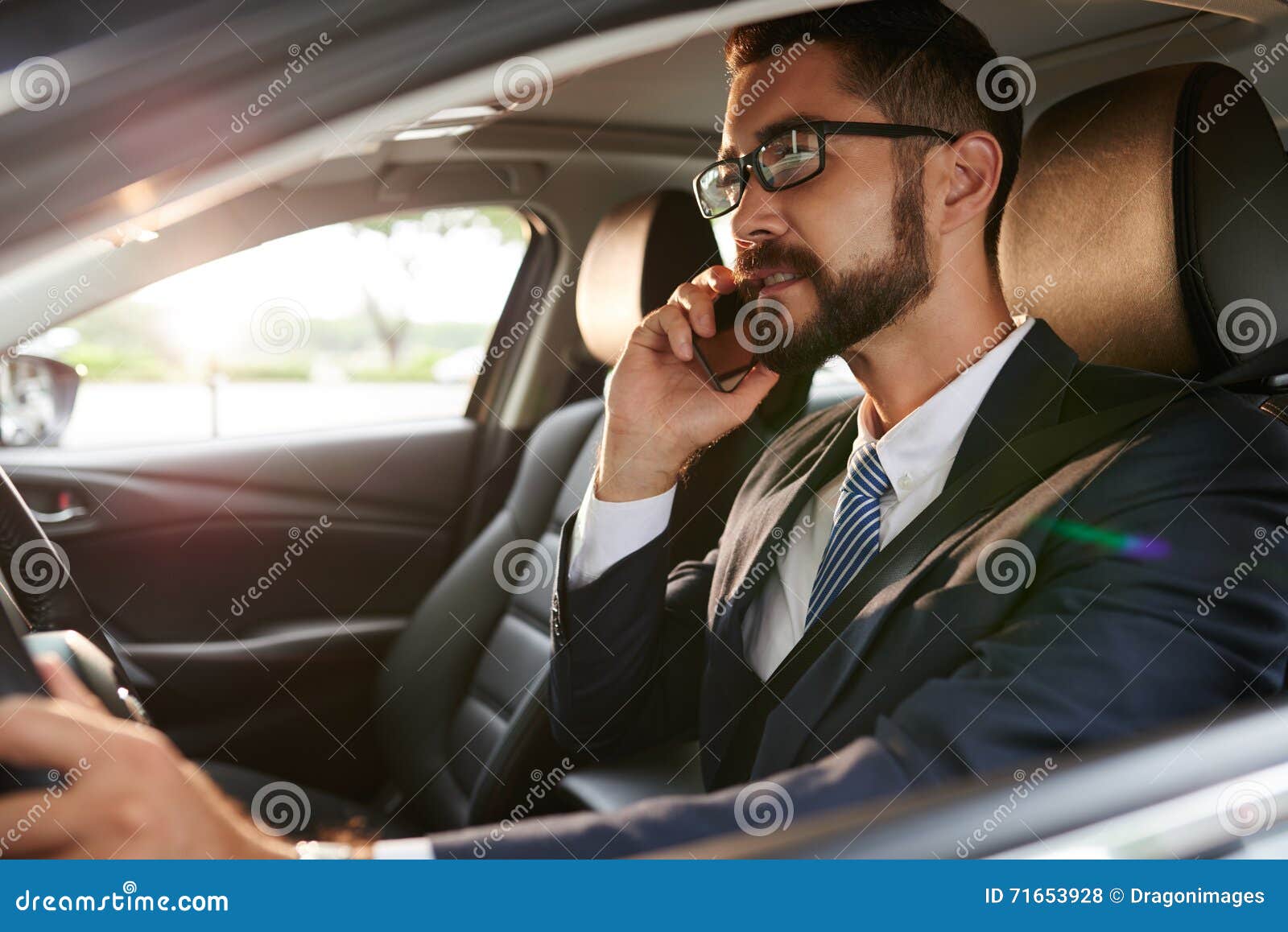 Calling and driving stock photo. Image of vehicle, renting - 71653928