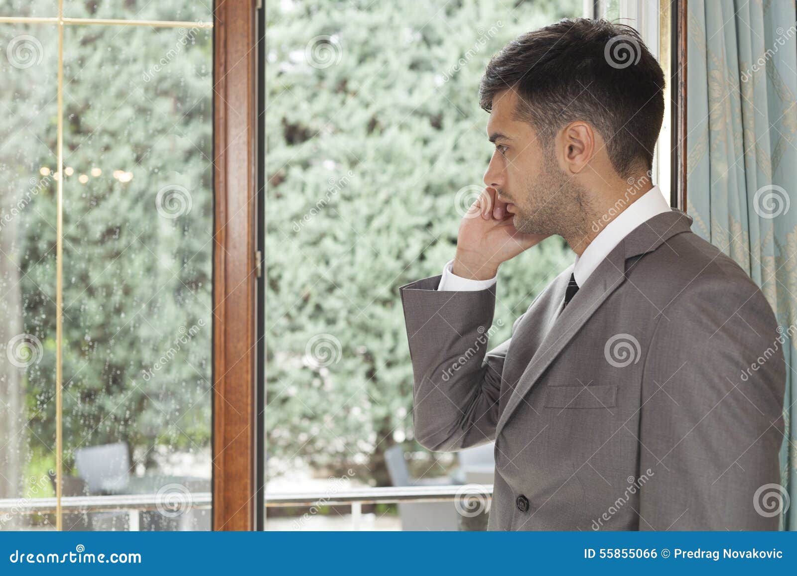 Calling a Friend stock photo. Image of lifestyles, mobility - 55855066