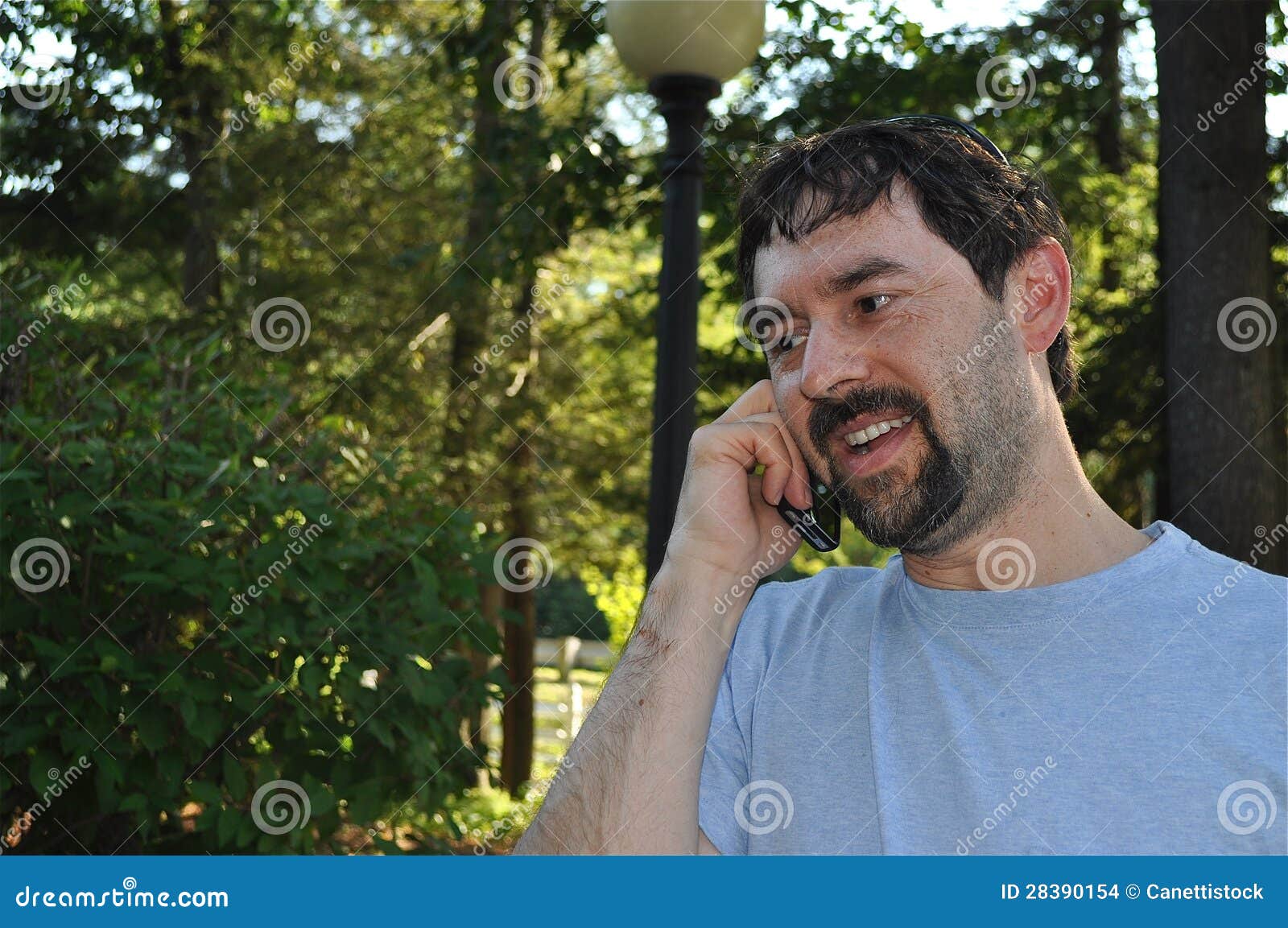Calling a Girlfriend stock photo. Image of great, discussing - 28390154