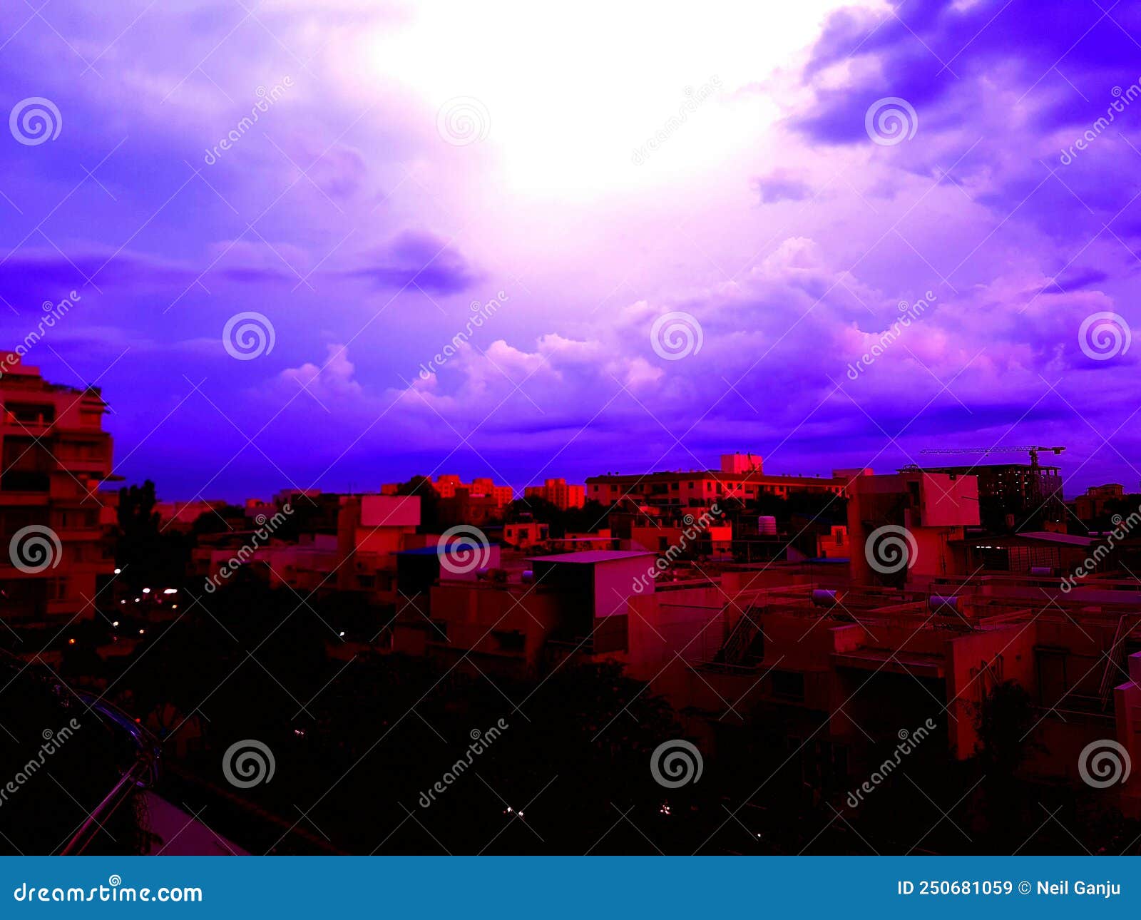 The Calling of God stock image. Image of dusk, skyline - 250681059