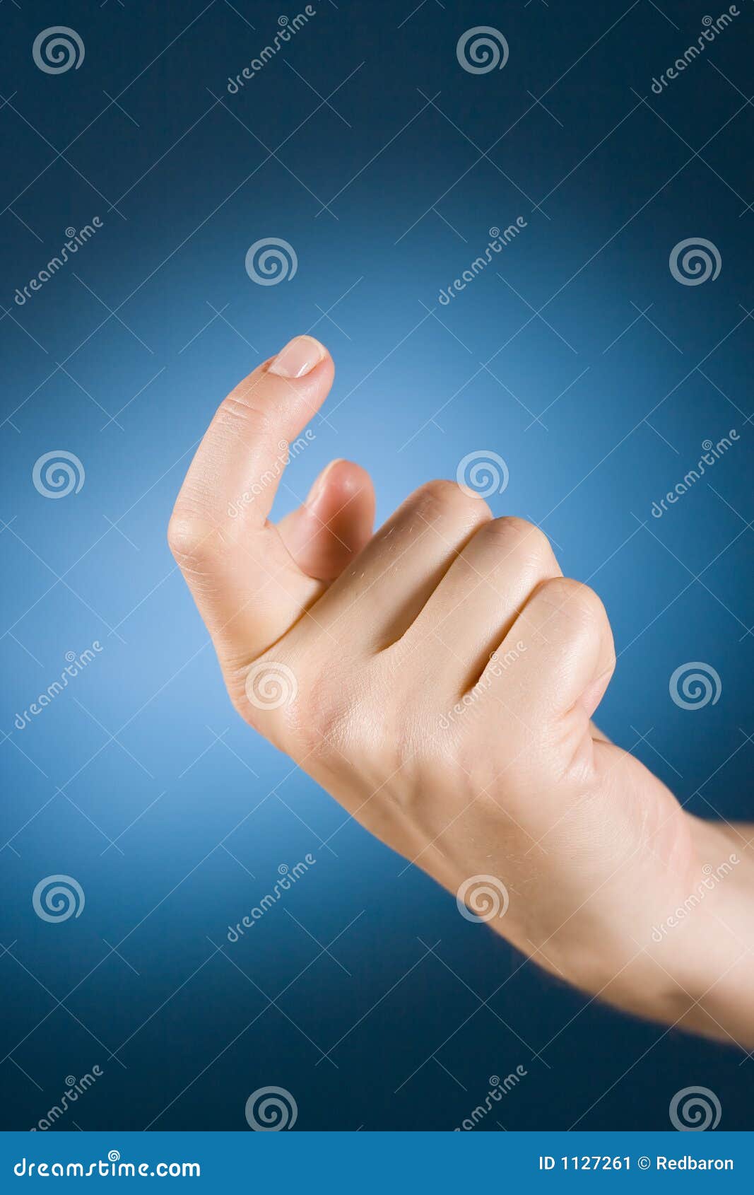 Calling hand stock image. Image of comeback, female, require - 1127261