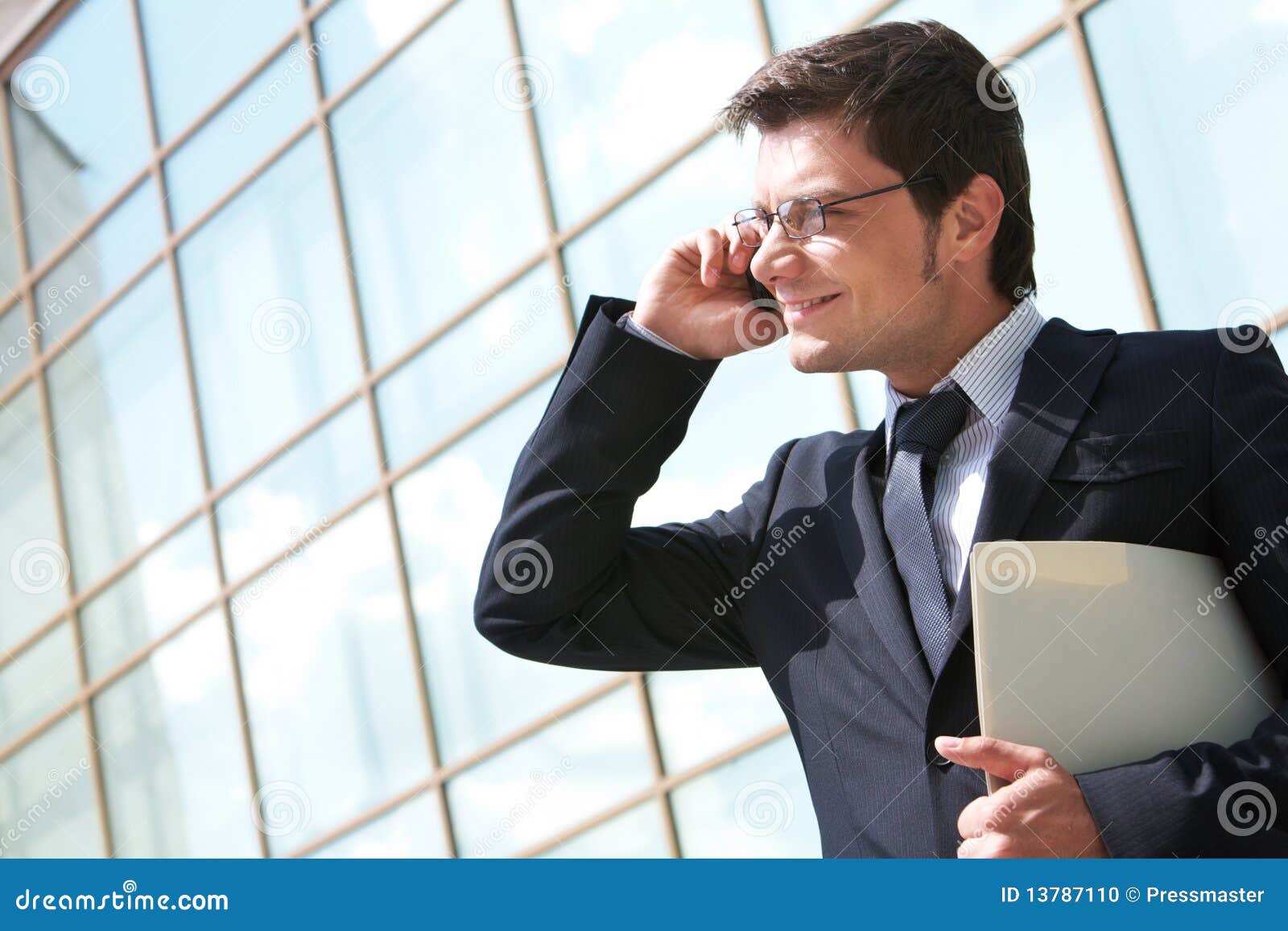 Calling man stock photo. Image of confident, calling - 13787110