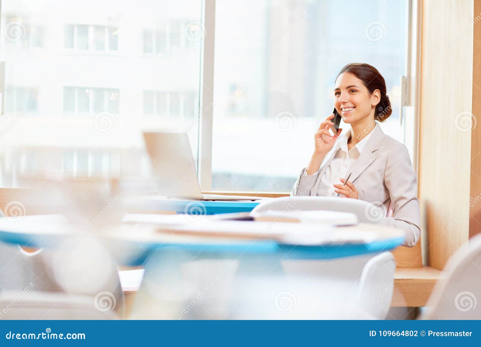 Calling in office stock photo. Image of formalwear, planning - 109664802