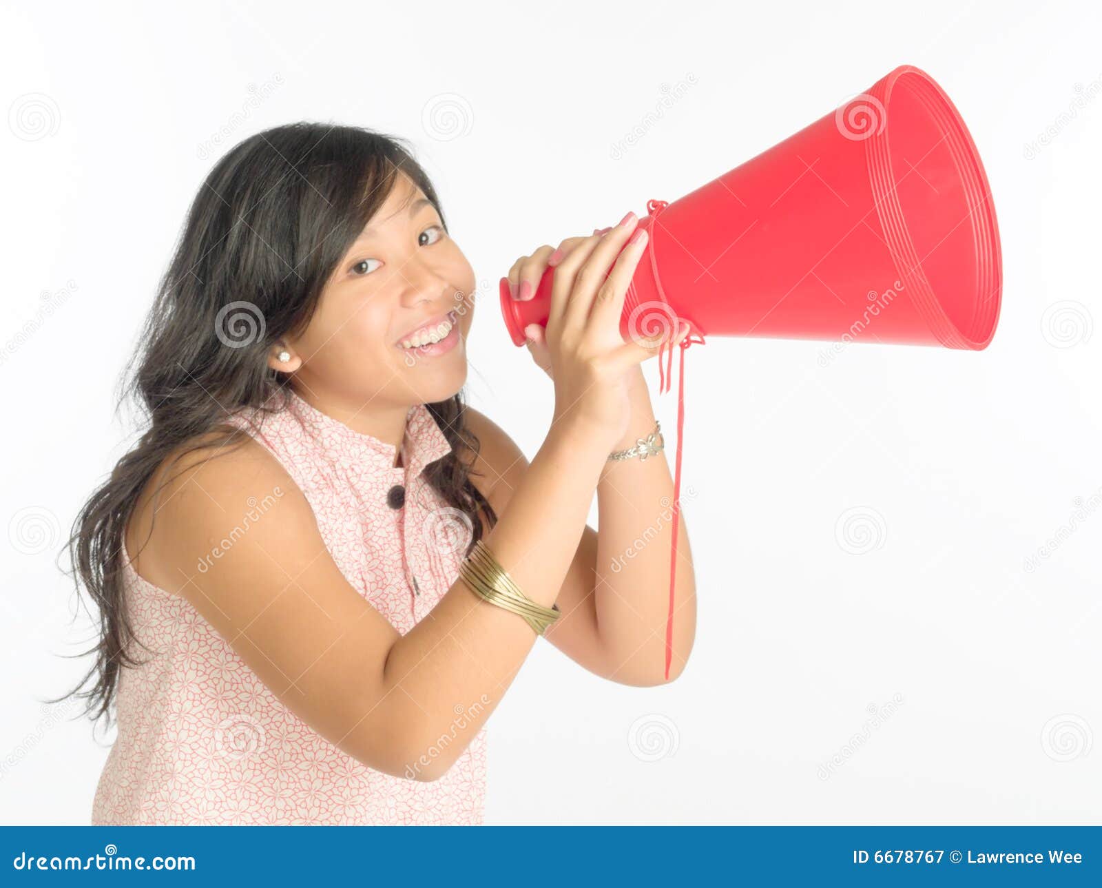 Calling Out stock image. Image of girl, hand, attention - 6678767