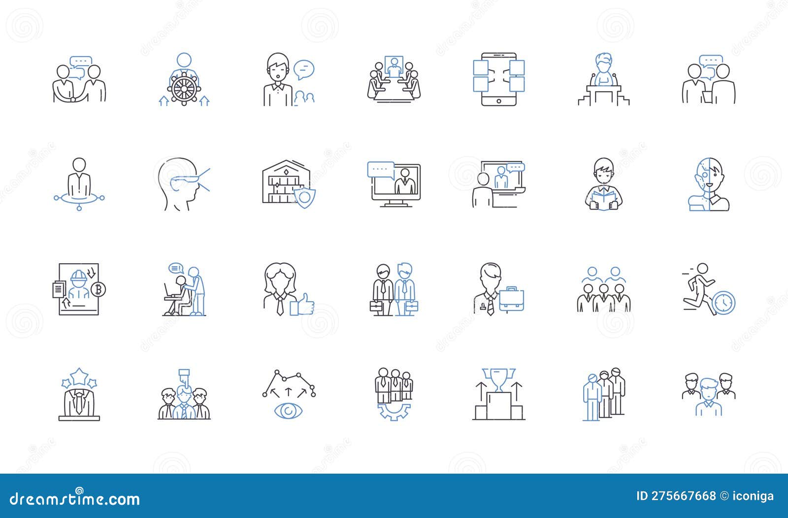 Calling Line Icons Collection. Ringing, Dialing, Phoning, Contacting ...