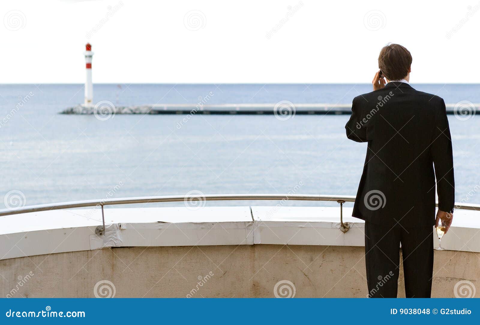 Calling Overseas stock photo. Image of france, ocean, seashore - 9038048