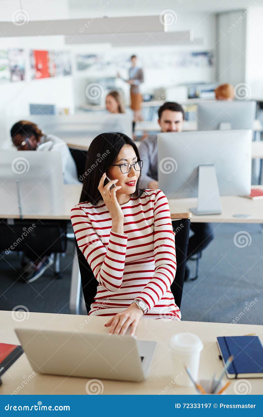Calling secretary stock image. Image of employee, adult - 72333197