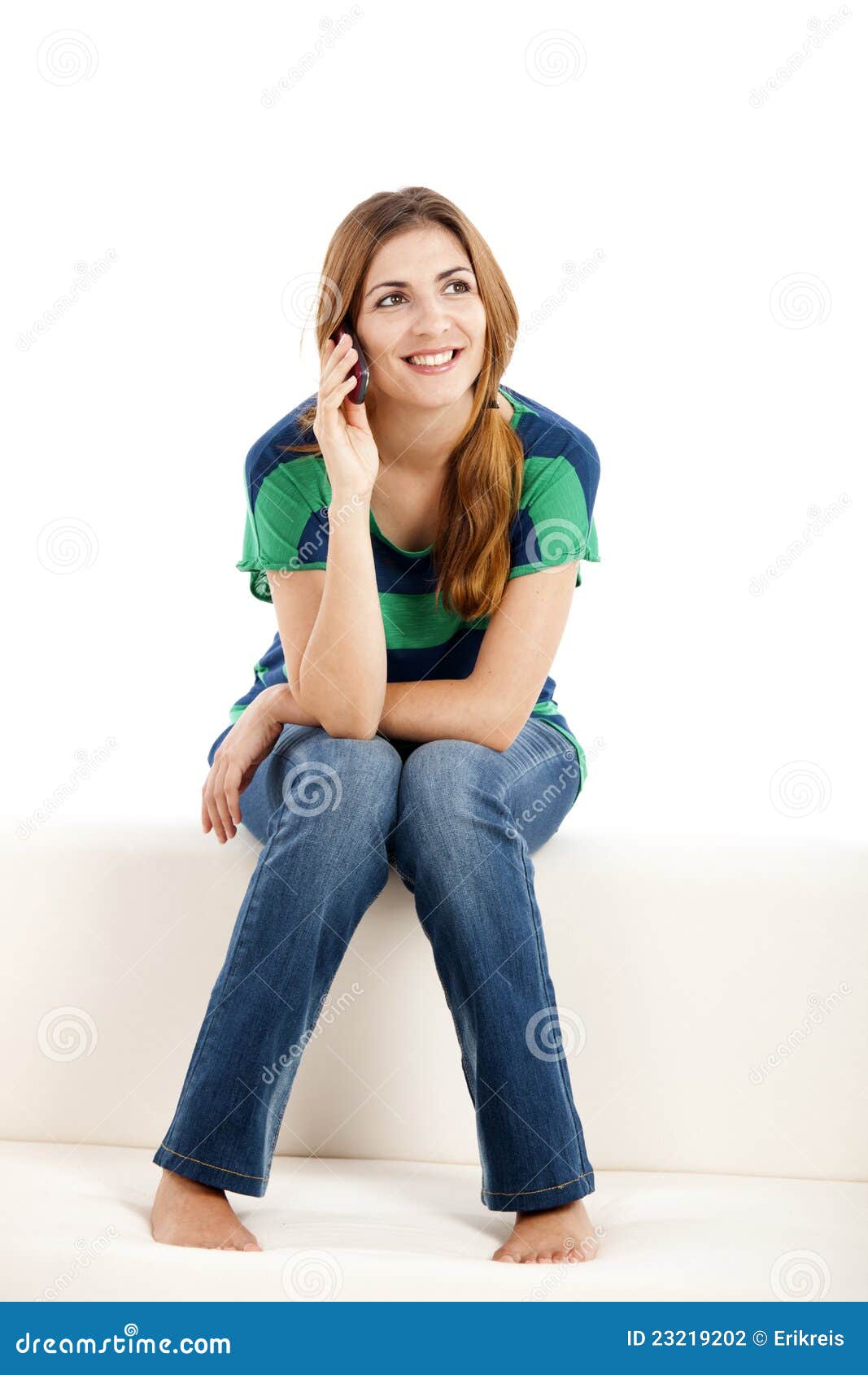 Calling someone stock photo. Image of answering, cell - 23219202