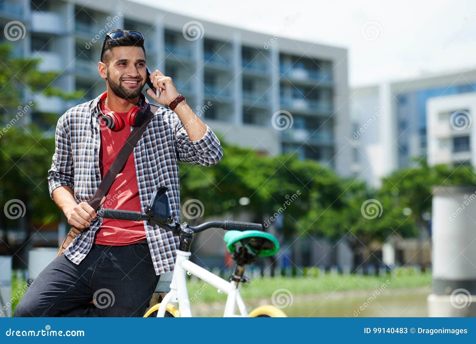Calling student stock image. Image of talking, online - 99140483