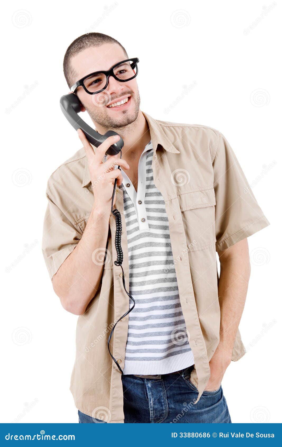 Calling stock photo. Image of white, adult, call, caucasian - 33880686