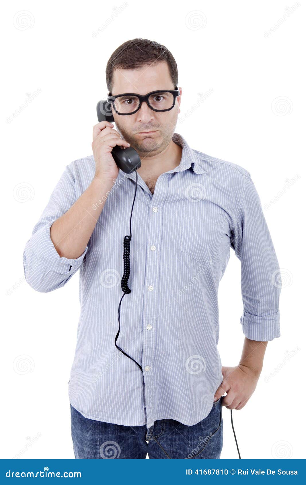 Calling stock photo. Image of telephone, contact, youth - 41687810