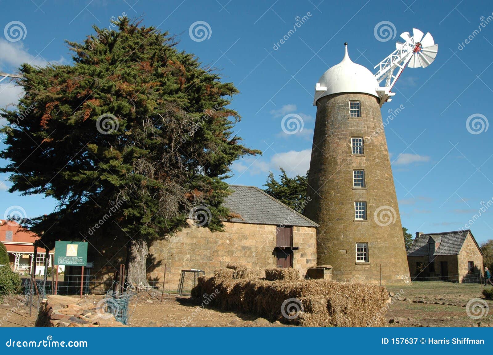 Callington Mill stock image. Image of callington, tower - 157637