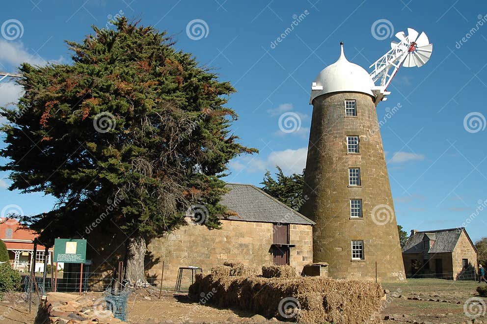 Callington Mill stock image. Image of callington, tower - 157637