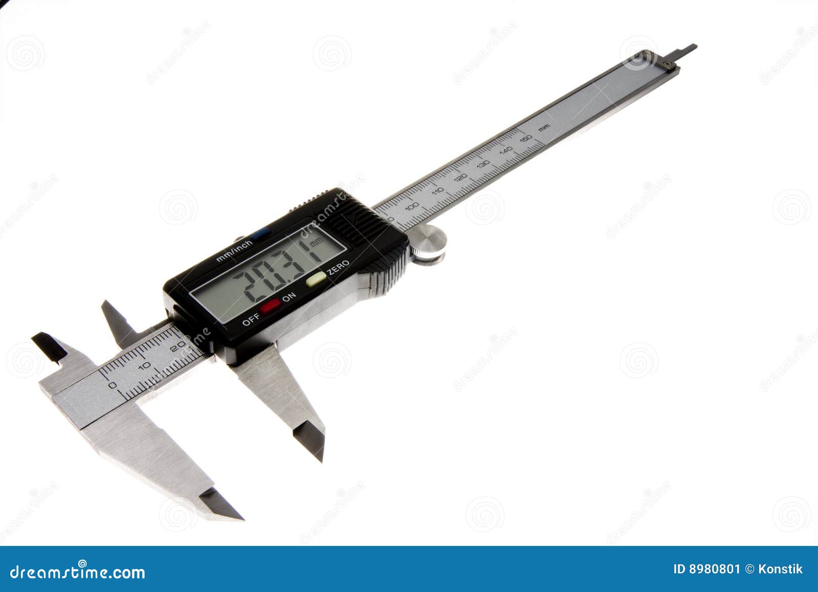 Calliper stock image. Image of tool, metal, equipment - 8980801