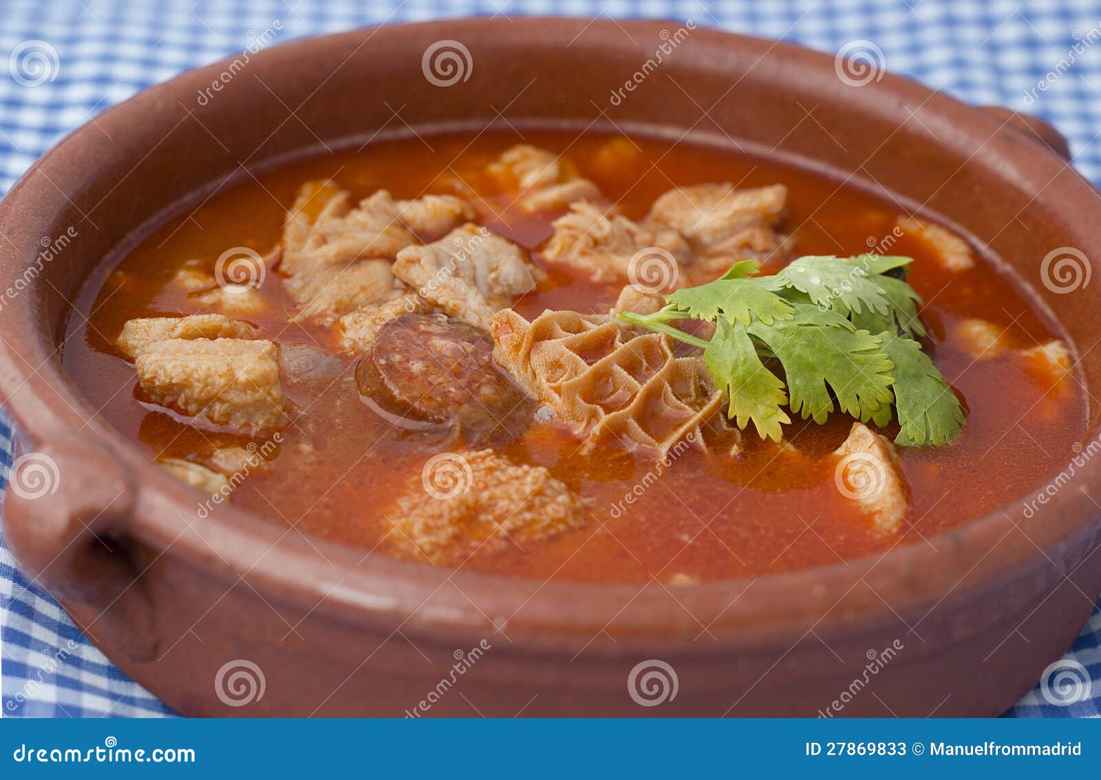 Callos stock image. Image of madrid, stew, gastronomy - 27869833