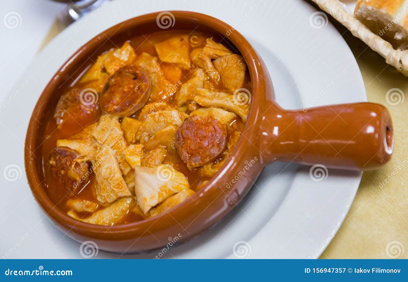 Callos â€“ Traditional Spanish Stew Stock Image - Image of cooking ...
