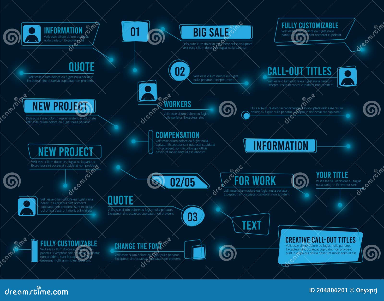 Text Box For Digital Media And Printout Royalty-Free Stock Image ...