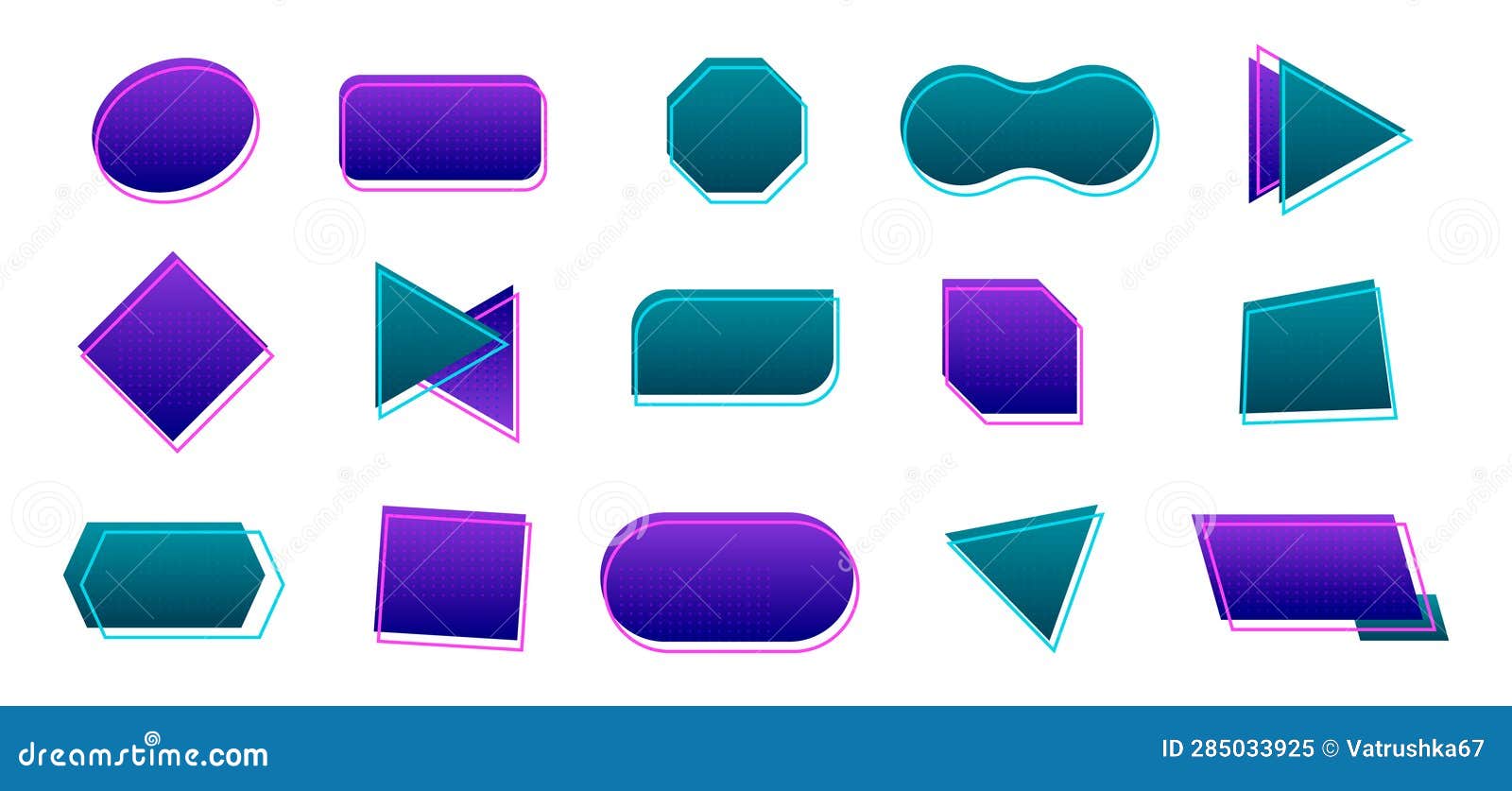 Callout Title Banners. Doodle Border Frames With Hand Writing, Speech ...